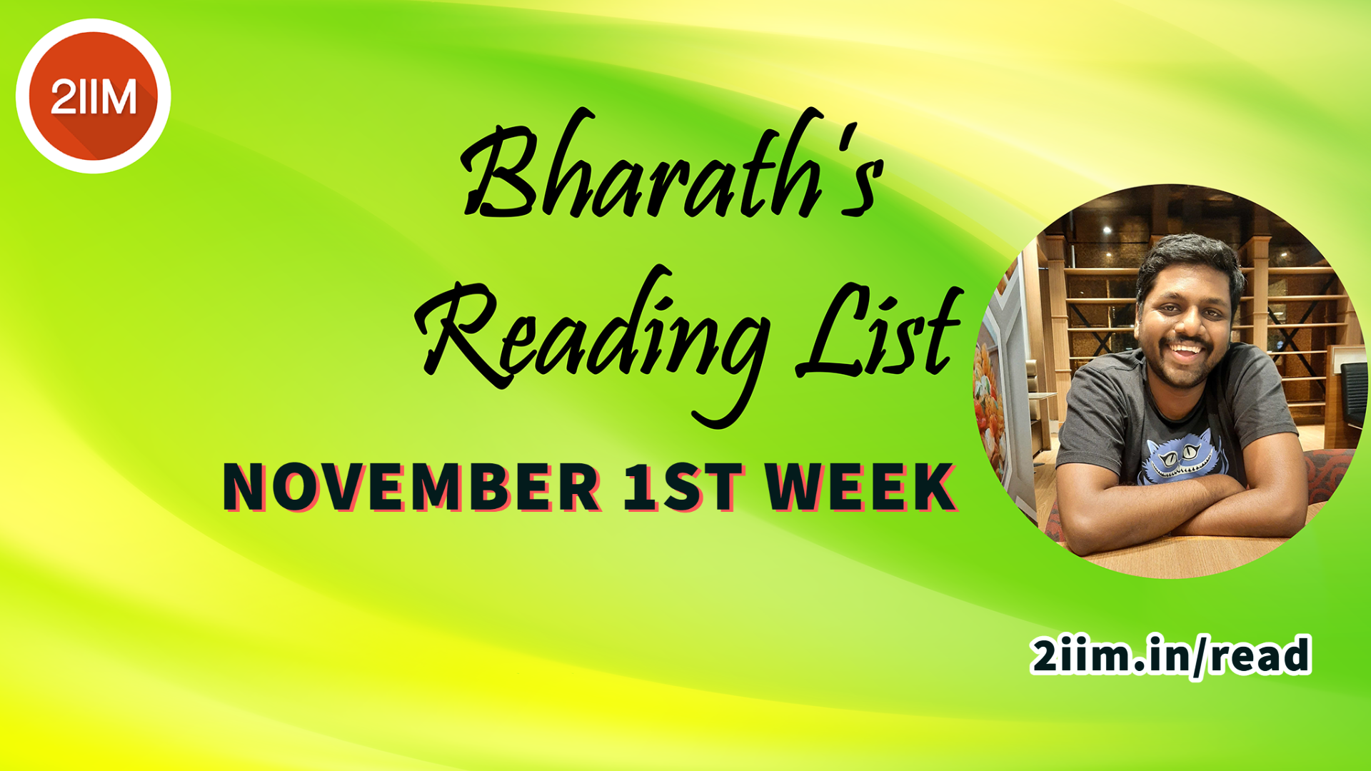 Reading List | This Week | November 1st week 2022 - 2IIM CAT ...