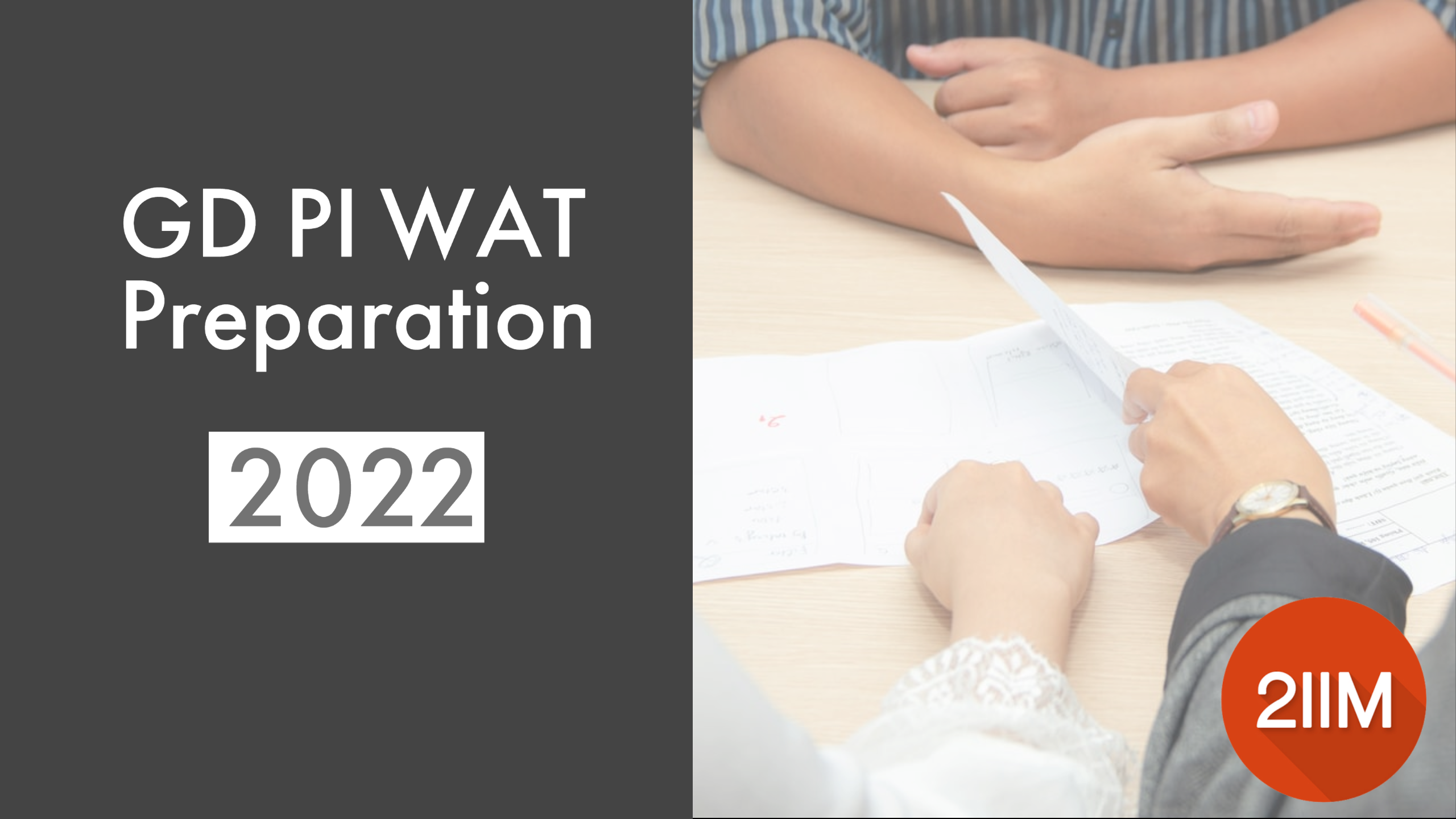CAT GD-PI-WAT preparation - 2IIM | Online CAT Coaching, CAT Classes in Chennai | CAT 2021