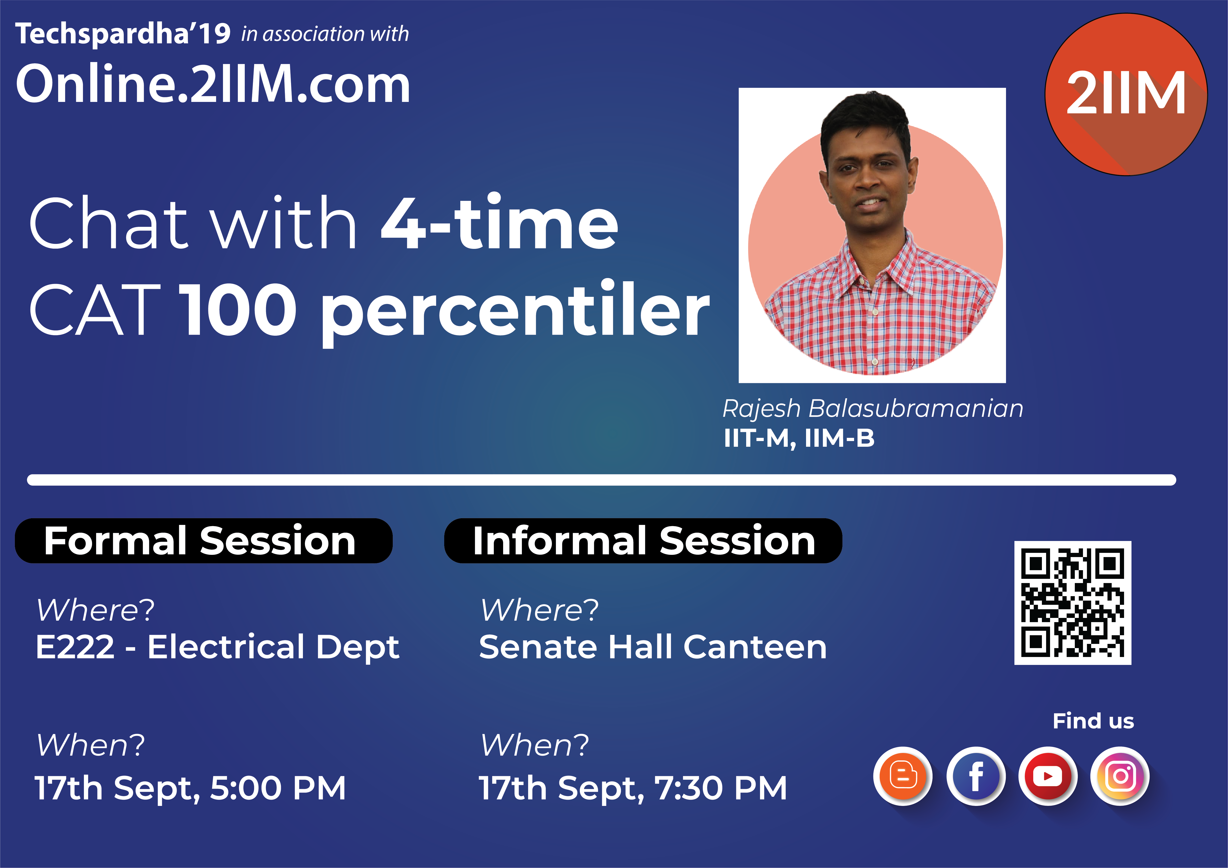 NIT - KKR & 2IIM's Online CAT Coaching Course: Special Discount